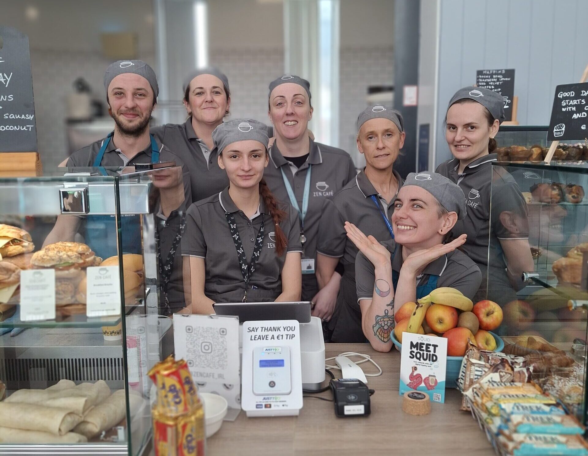 Hospital café experience